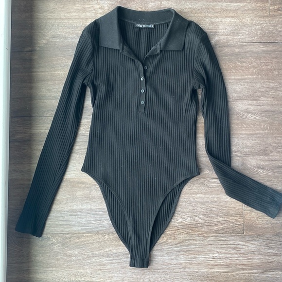 Zara | Tops | Zara Body Suit | Poshmark
